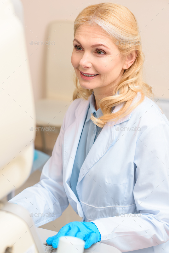 Obstetrician Gynecologist At Work