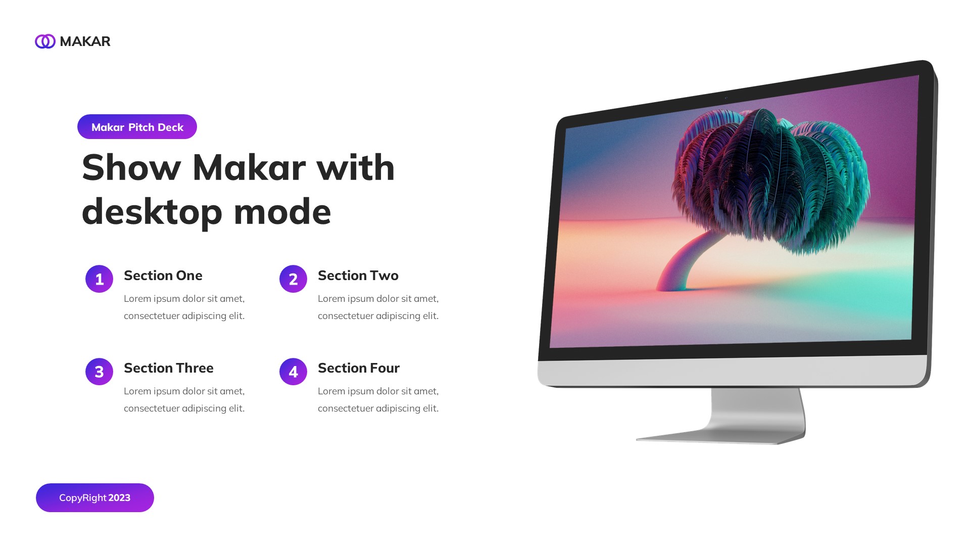 Makar - Pitch Deck Google Slides Template, Presentation Templates ...