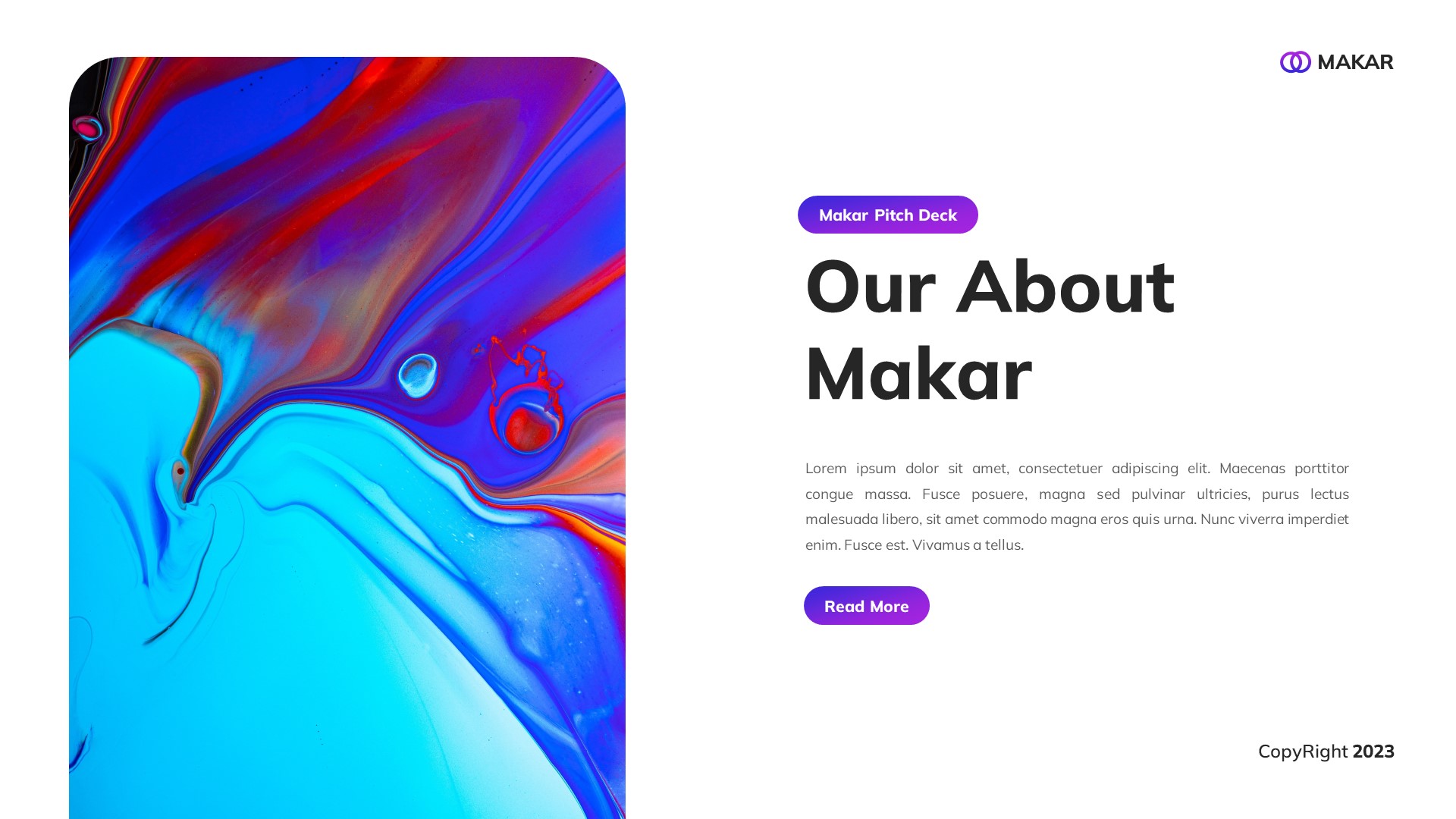 Makar - Pitch Deck Google Slides Template, Presentation Templates ...