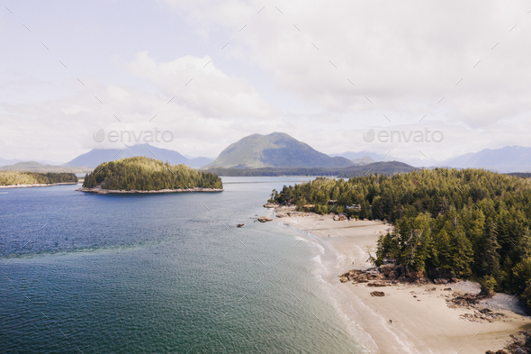 Beautiful scenery of a Pacific Rim National Park Reserve in Bamfield ...