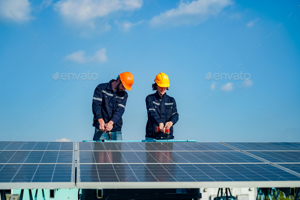 Technology solar cell, Engineer service installation solar cell ...
