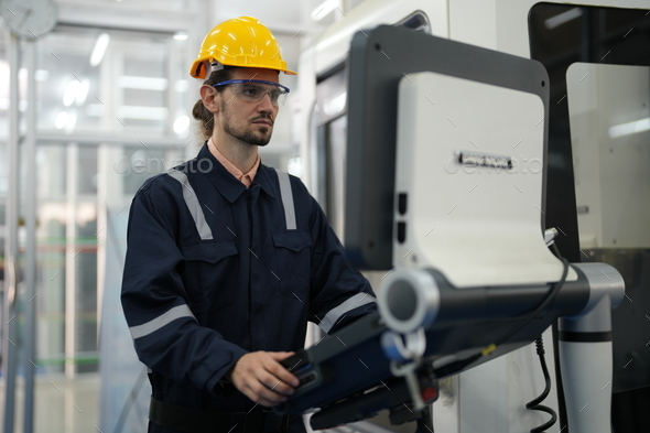 Engineering technology and smart factory concept with AI automation ...