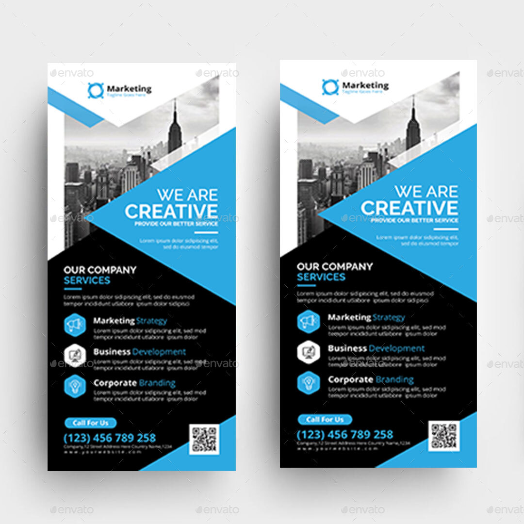 Corporate Rack Card, Print Templates | GraphicRiver