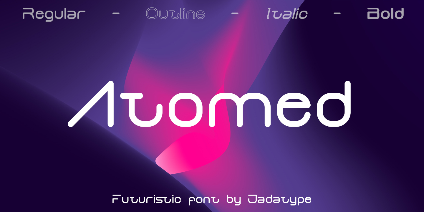 Atomed, Fonts | GraphicRiver