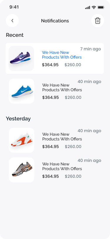 ShoesU Ecommerce Flutter app UI Kit by UnikAppsLight | CodeCanyon