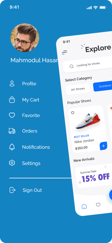 ShoesU Ecommerce Flutter app UI Kit by UnikAppsLight | CodeCanyon