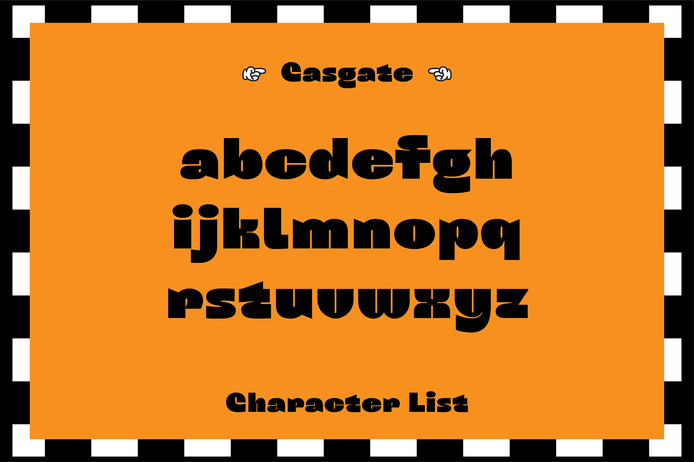 Casgate - Black Sans by versetype_id | GraphicRiver