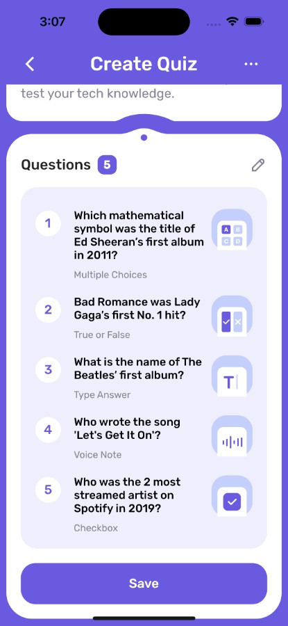 Queezy | Quiz App Flutter Template by DhuhaCreative | CodeCanyon