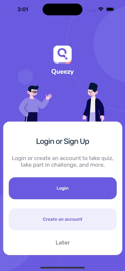 Queezy | Quiz App Flutter Template by DhuhaCreative | CodeCanyon