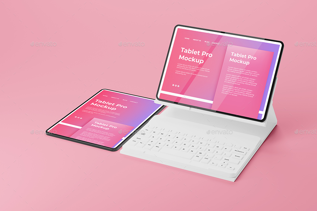 Bundle Tablet Pro Mockup, Graphics | GraphicRiver