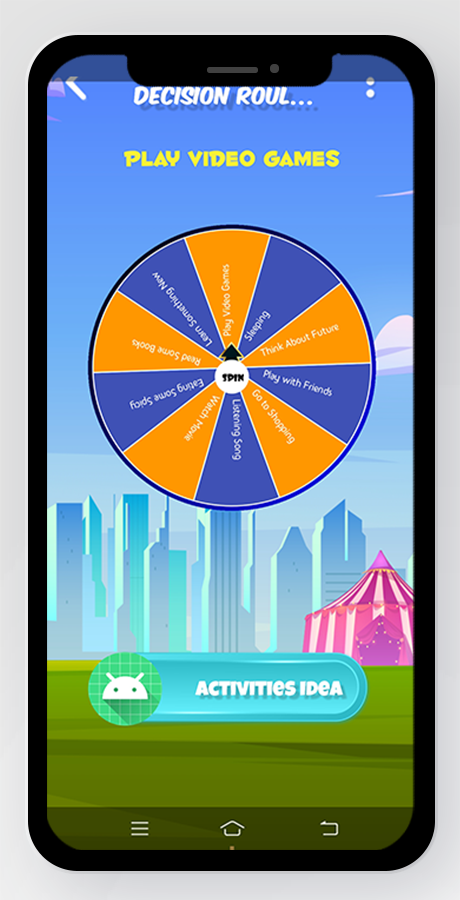 Spin To Decide - Decision Maker Wheel | Android App | Admob Ads by VocsyInfotech