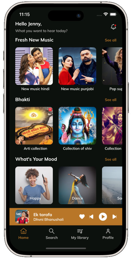 Online Music Streaming App | Music Player App | Music App in Flutter | Multi Language by ...