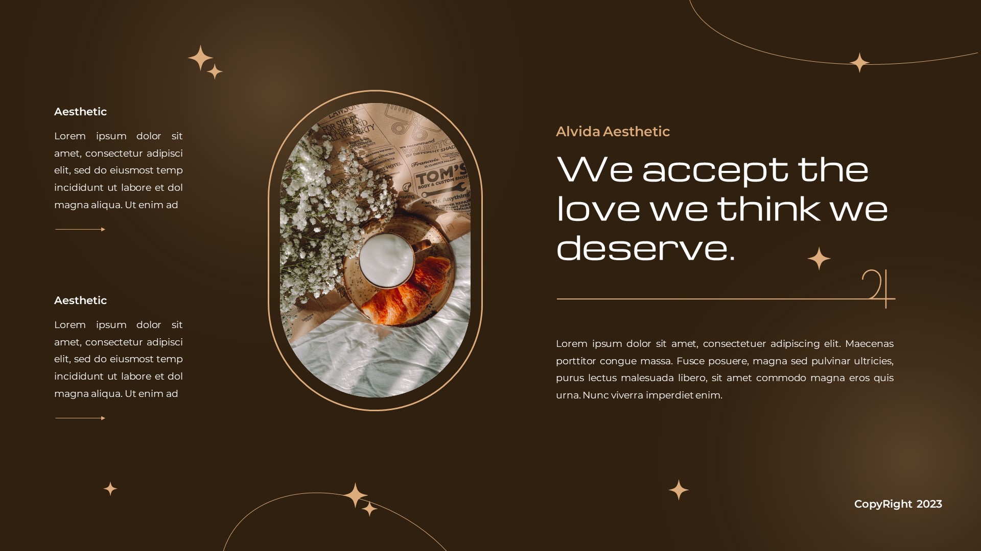 Alvida - Aesthetic Powerpoint Template, Presentation Templates ...