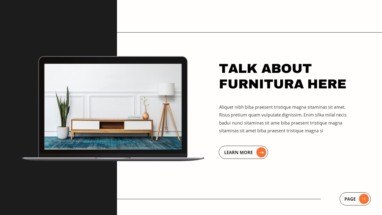 Furniture Style PowerPoint Template, Presentation Templates | GraphicRiver