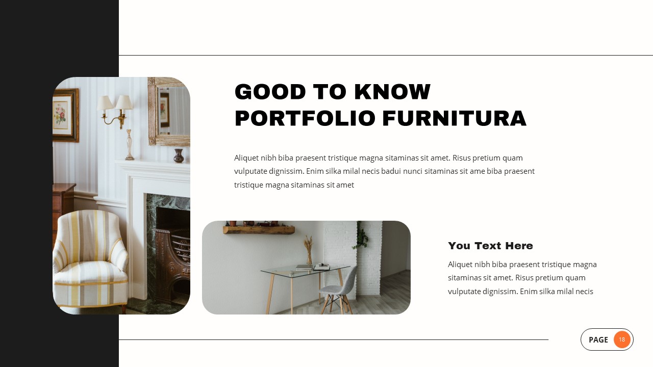 Furniture Style PowerPoint Template, Presentation Templates | GraphicRiver