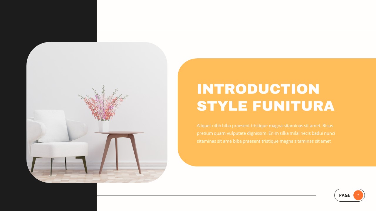 Furniture Style PowerPoint Template, Presentation Templates | GraphicRiver