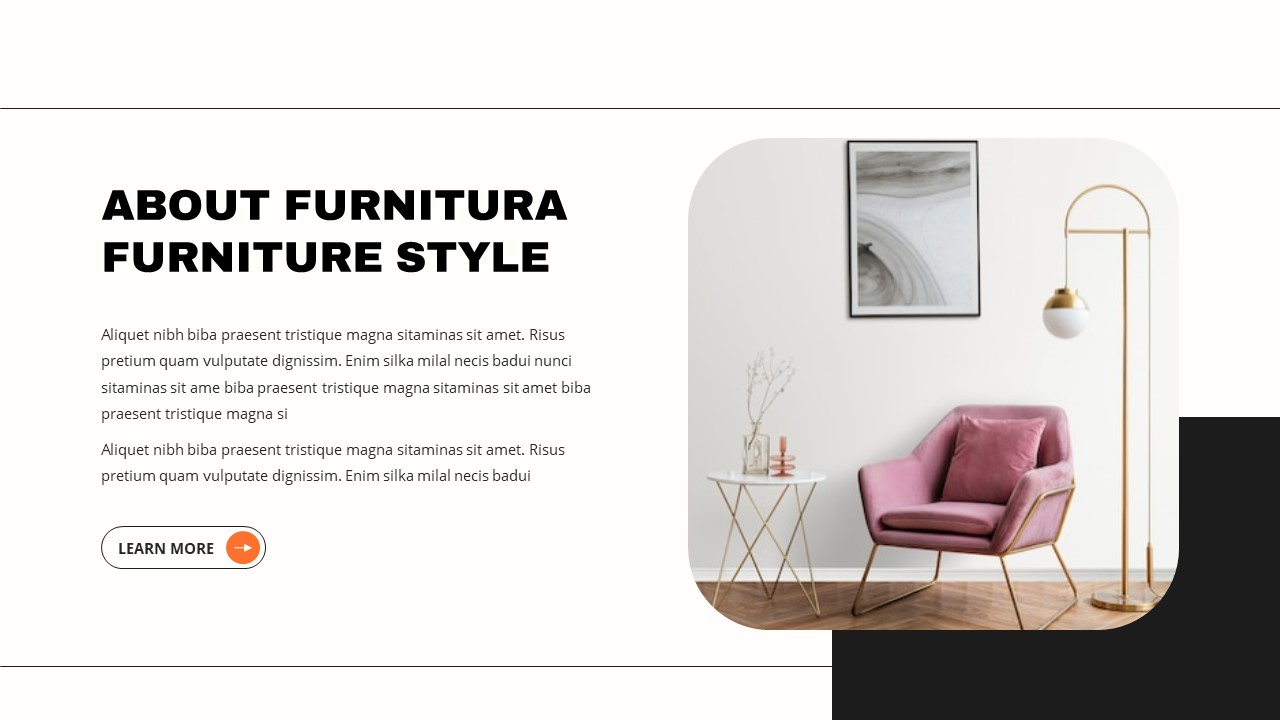 Furniture Style PowerPoint Template, Presentation Templates | GraphicRiver