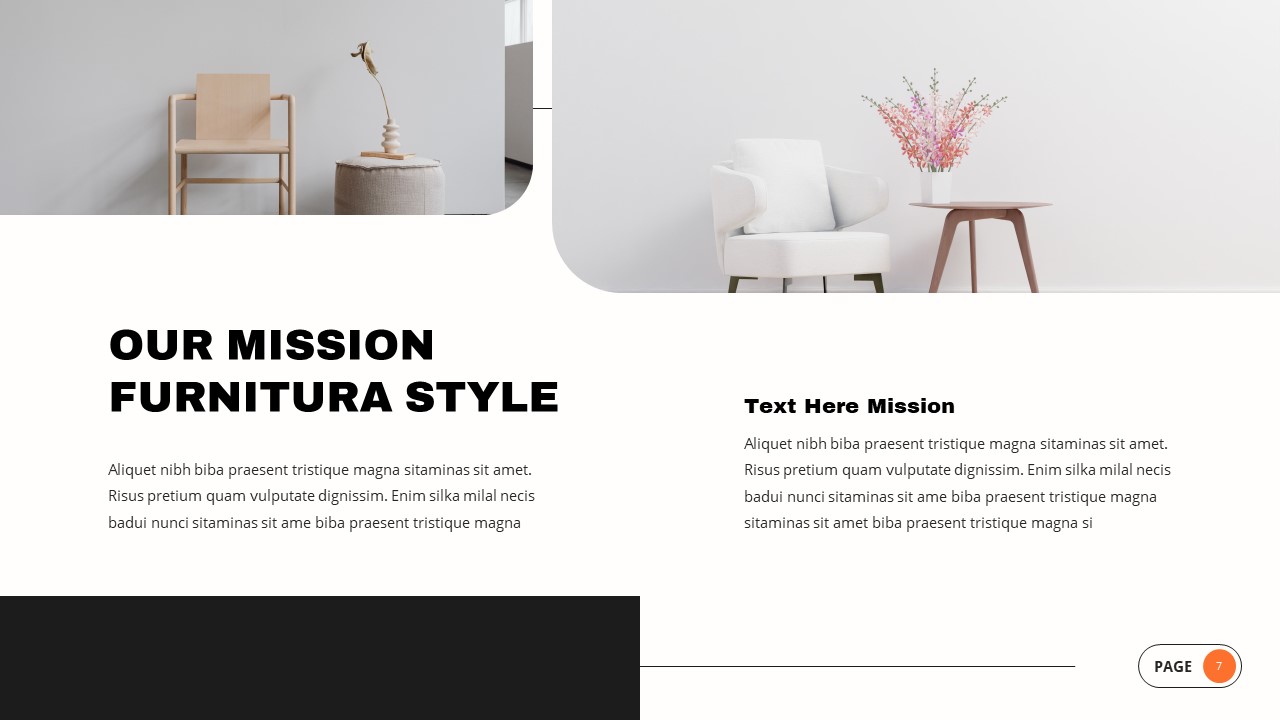 Furniture Style PowerPoint Template, Presentation Templates | GraphicRiver