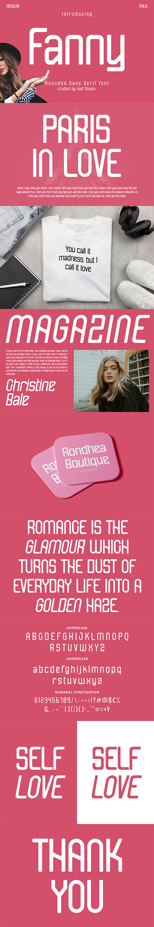 Fanny, Fonts | GraphicRiver