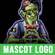 Brainy Zombie Mascot Logo Design, Logo Templates | GraphicRiver