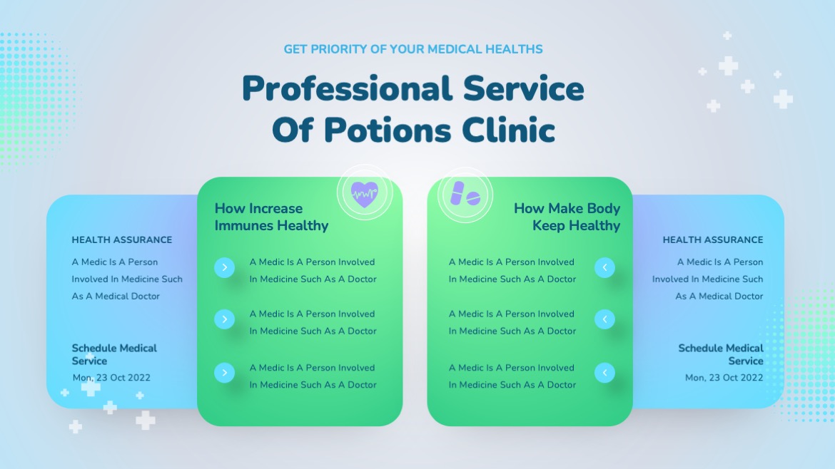 Potions - Medical & Healthcare Keynote Template, Presentation Templates