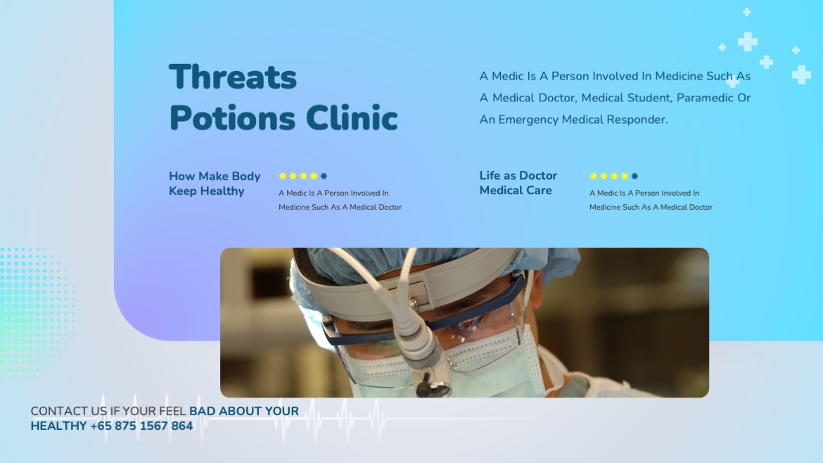 Potions - Medical & Healthcare Keynote Template, Presentation Templates