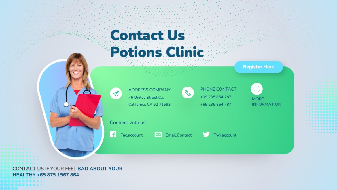 Potions - Medical & Healthcare Keynote Template, Presentation Templates