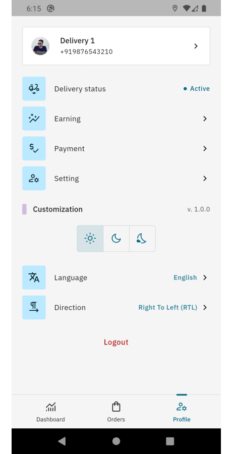 Shopy - Delivery Flutter App by Getappui | CodeCanyon