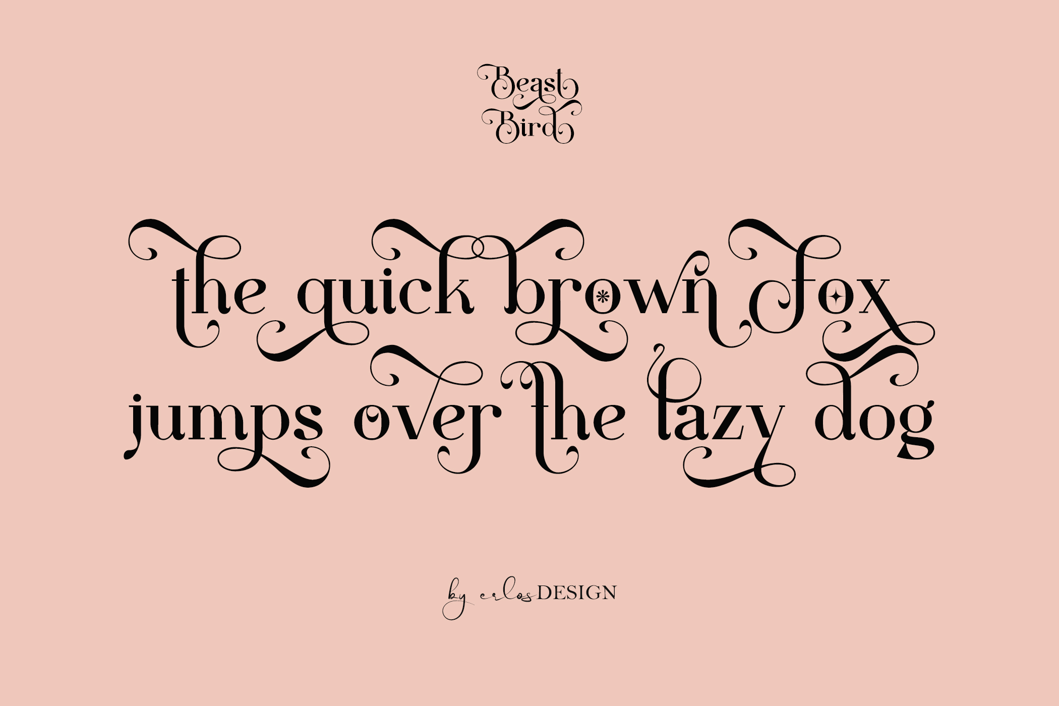 Beast Bird, Fonts | GraphicRiver