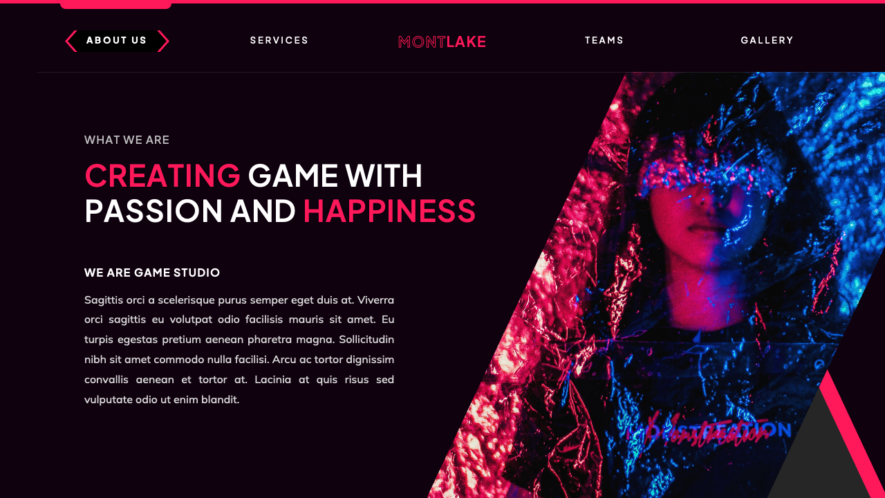 Montlake - Gaming Theme PowerPoint Template, Presentation Templates