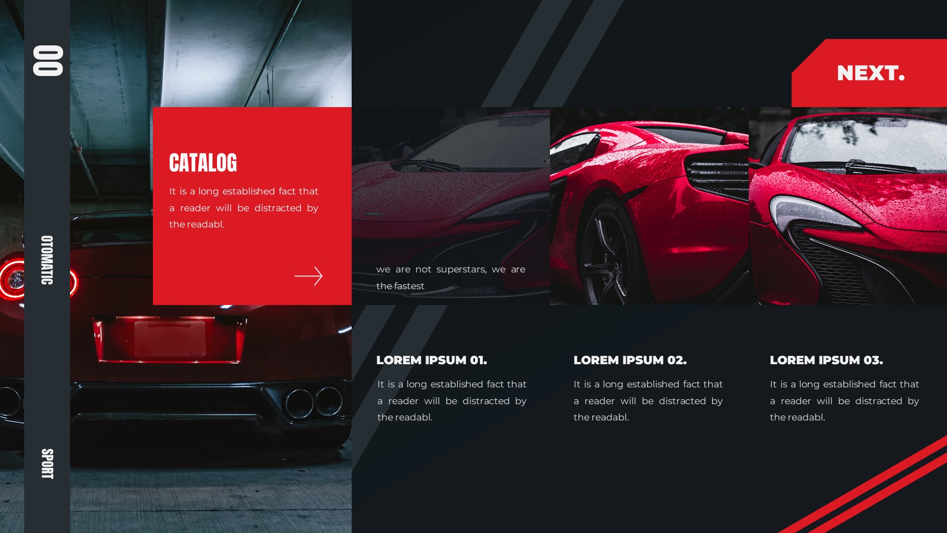Business Car PowerPoint Presentation Template - Lancar, Presentation ...