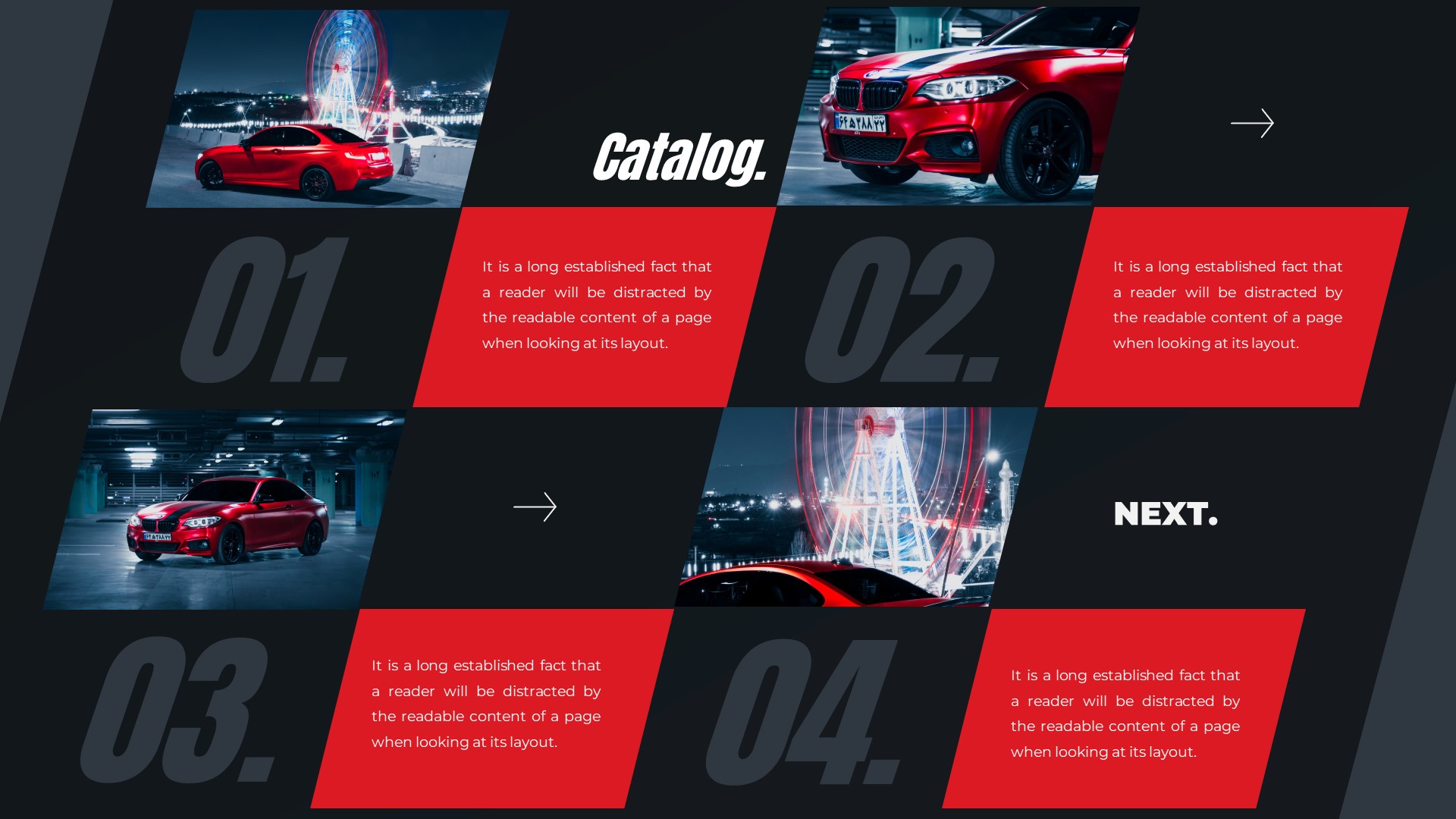 Business Car PowerPoint Presentation Template - Lancar, Presentation ...