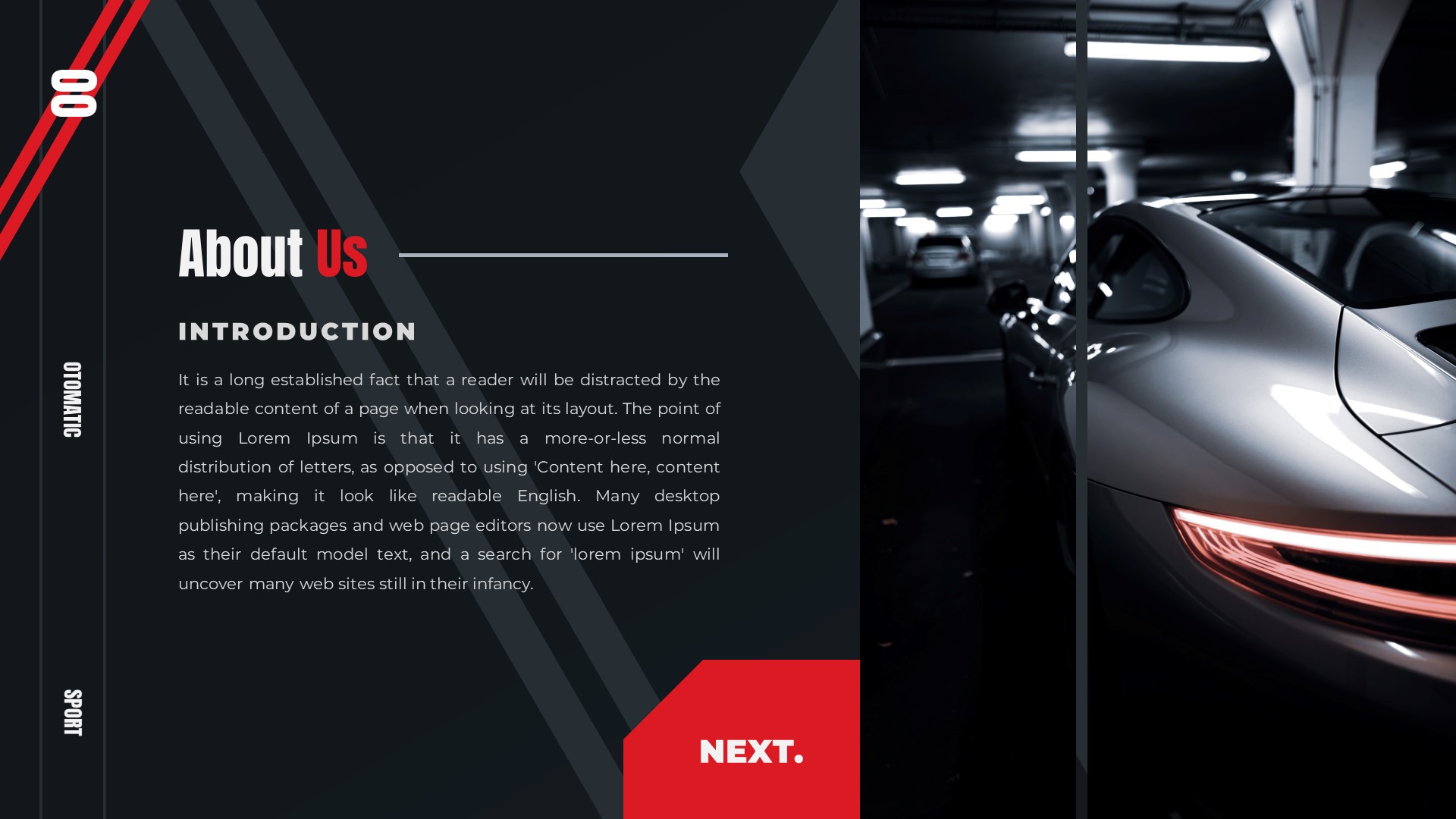 Business Car PowerPoint Presentation Template - Lancar, Presentation ...