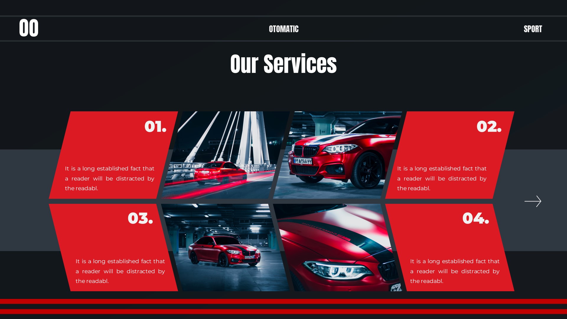 Business Car PowerPoint Presentation Template - Lancar, Presentation ...