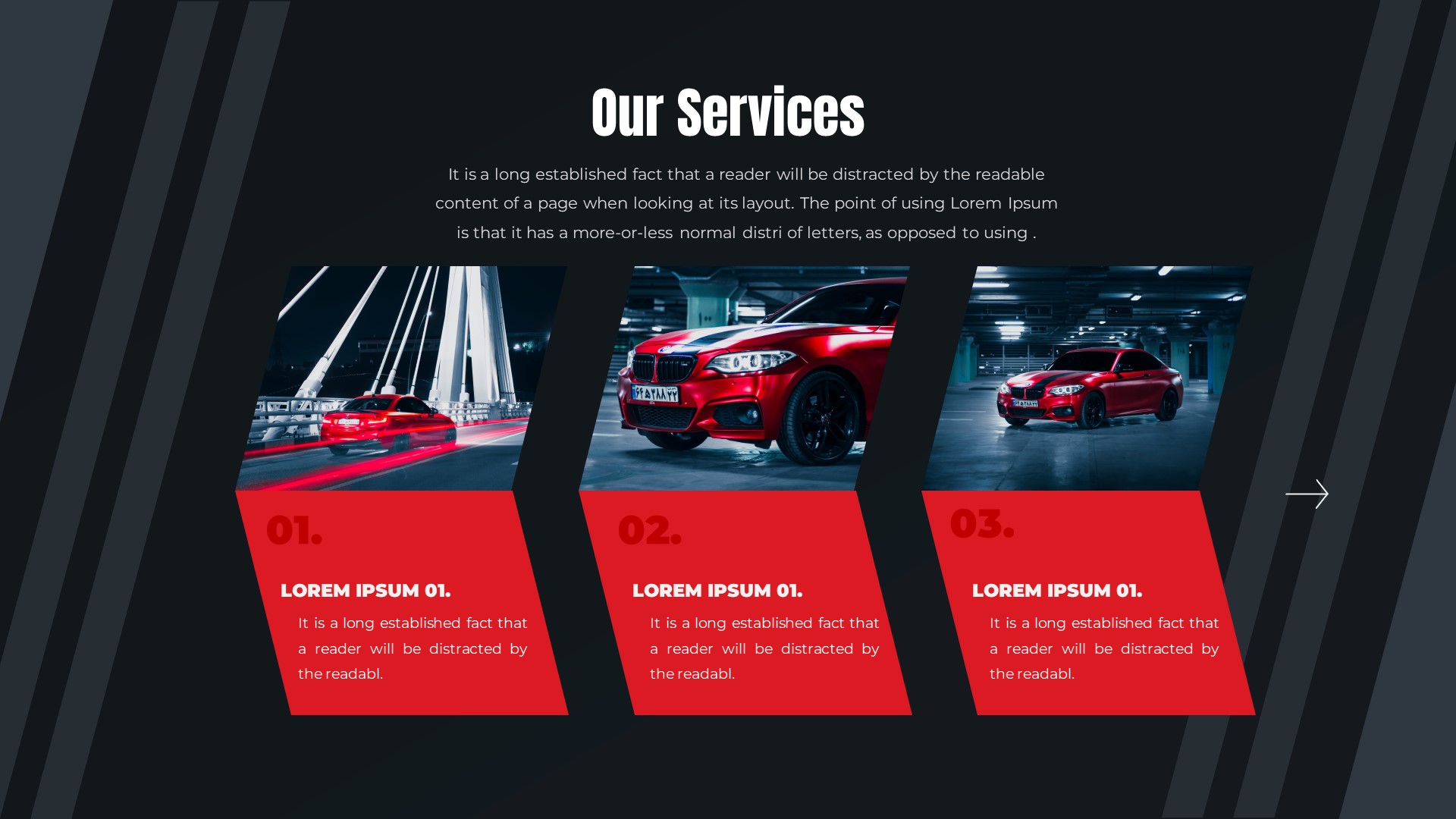 Business Car PowerPoint Presentation Template - Lancar, Presentation ...