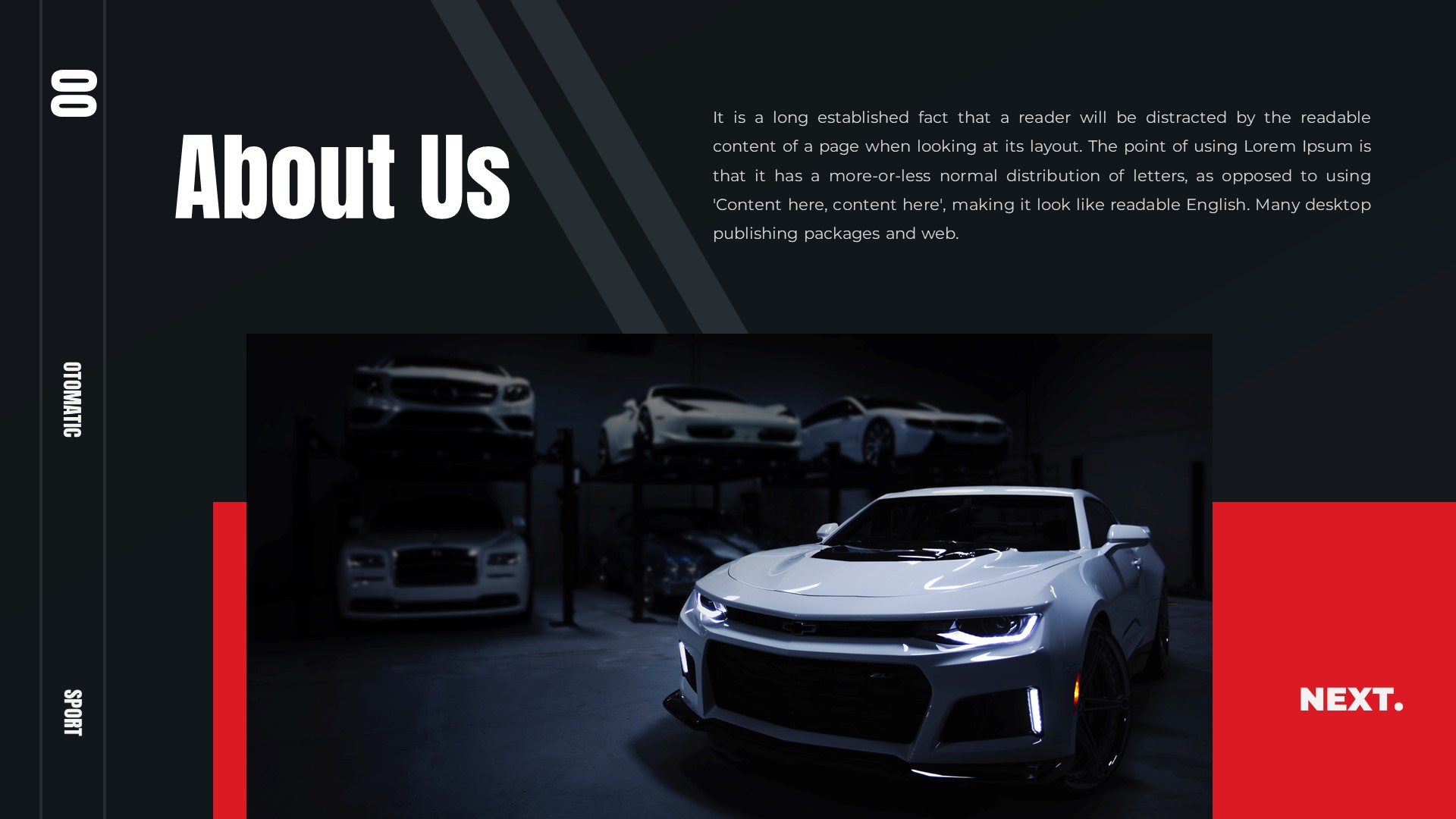 Business Car PowerPoint Presentation Template - Lancar, Presentation ...