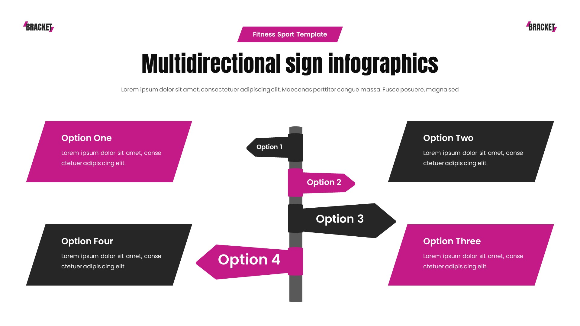 Bracket - Fitness Sport & Gym Powerpoint, Presentation Templates ...