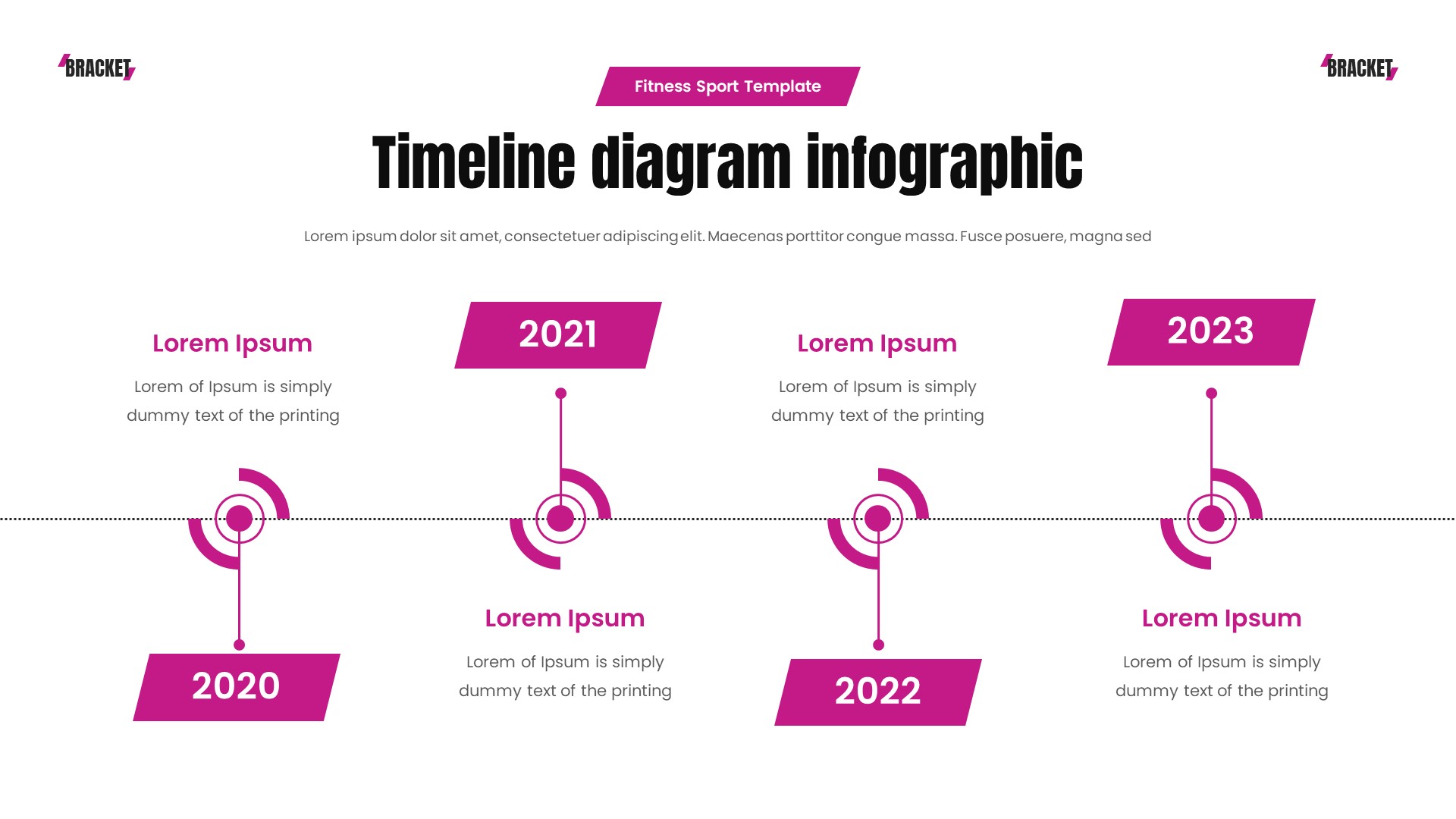 Bracket - Fitness Sport & Gym Google Slides Template, Presentation ...