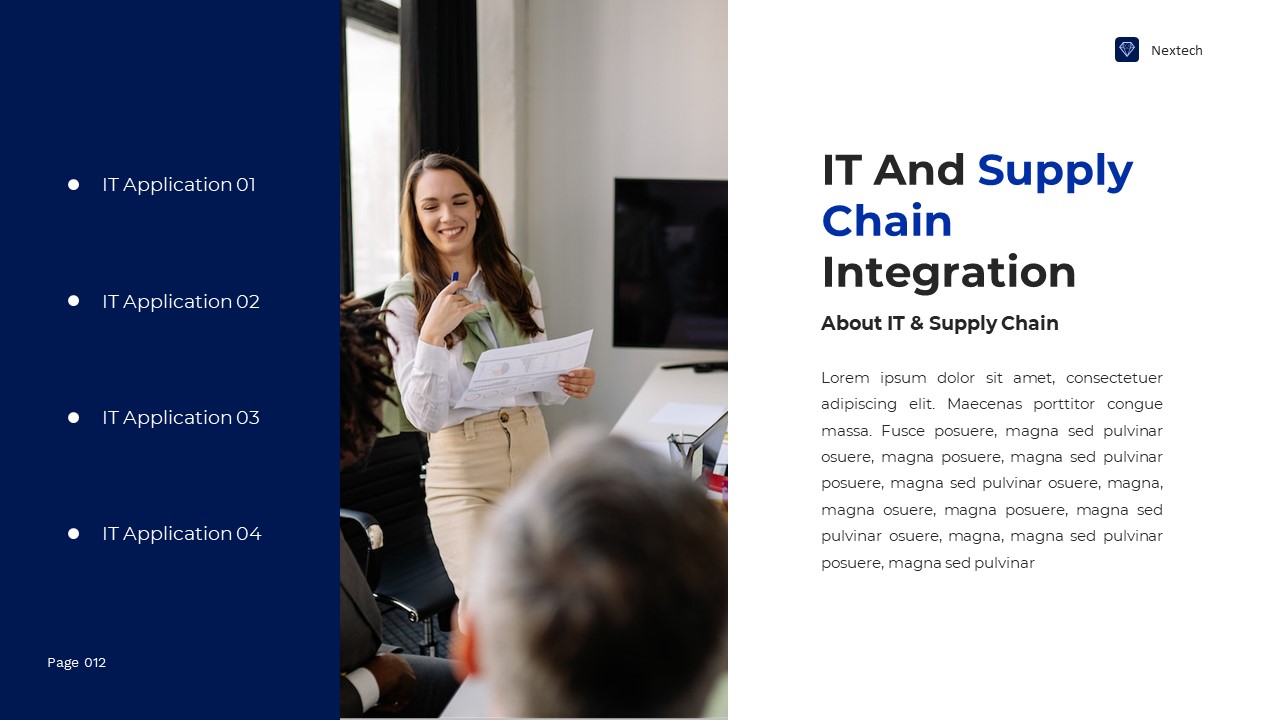 Nextech Technology Powerpoint Template, Presentation Templates ...