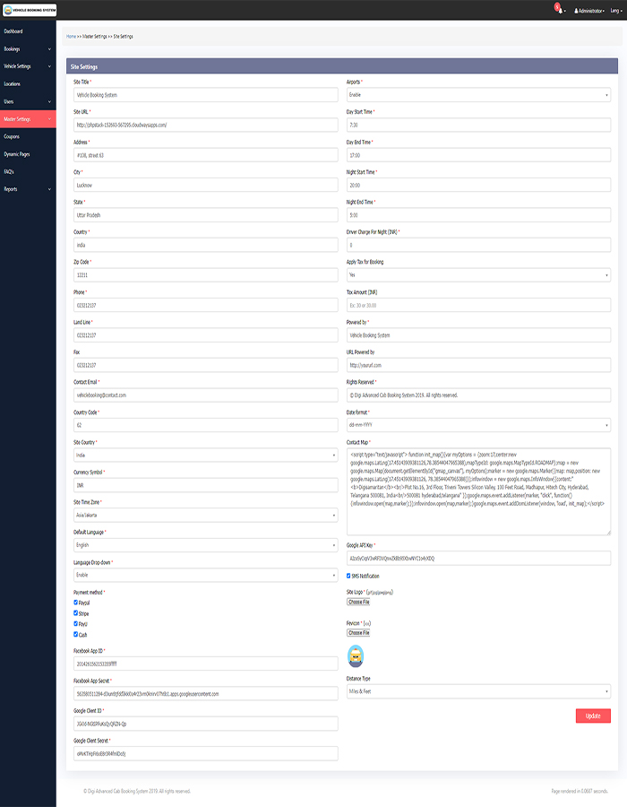 Digi Online Vehicle Booking System - DOVBS by DigiSamaritan | CodeCanyon