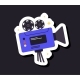 Cinema Camcorder Sticker, Vectors | GraphicRiver