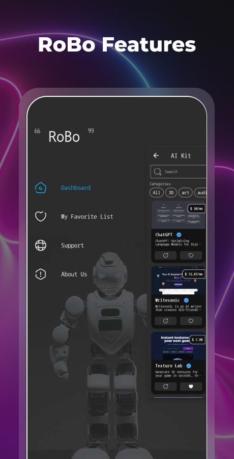 RoBo - AI Tools Kit by Three_cube | CodeCanyon