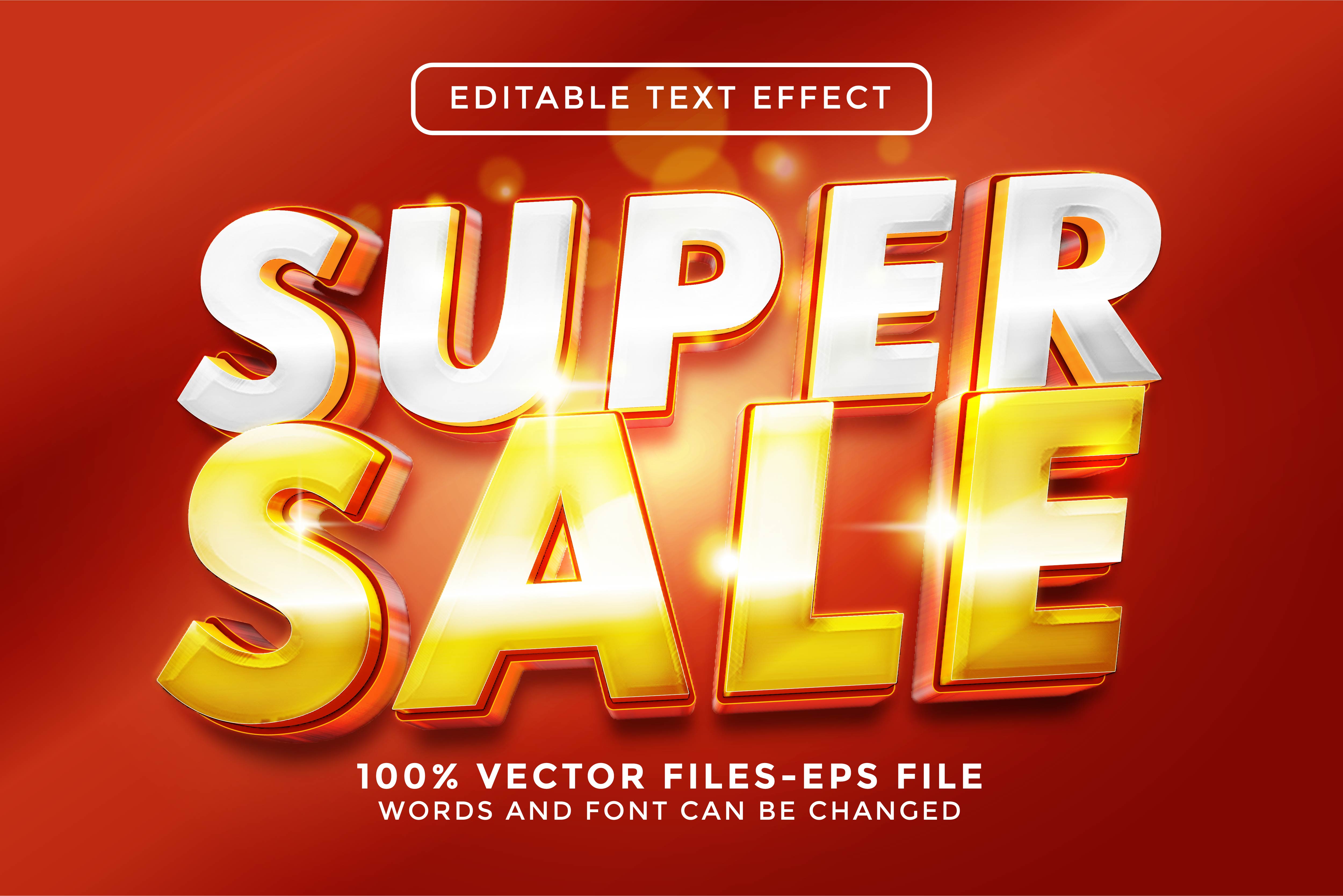 Sale Editable Text Effect by roziselo | GraphicRiver