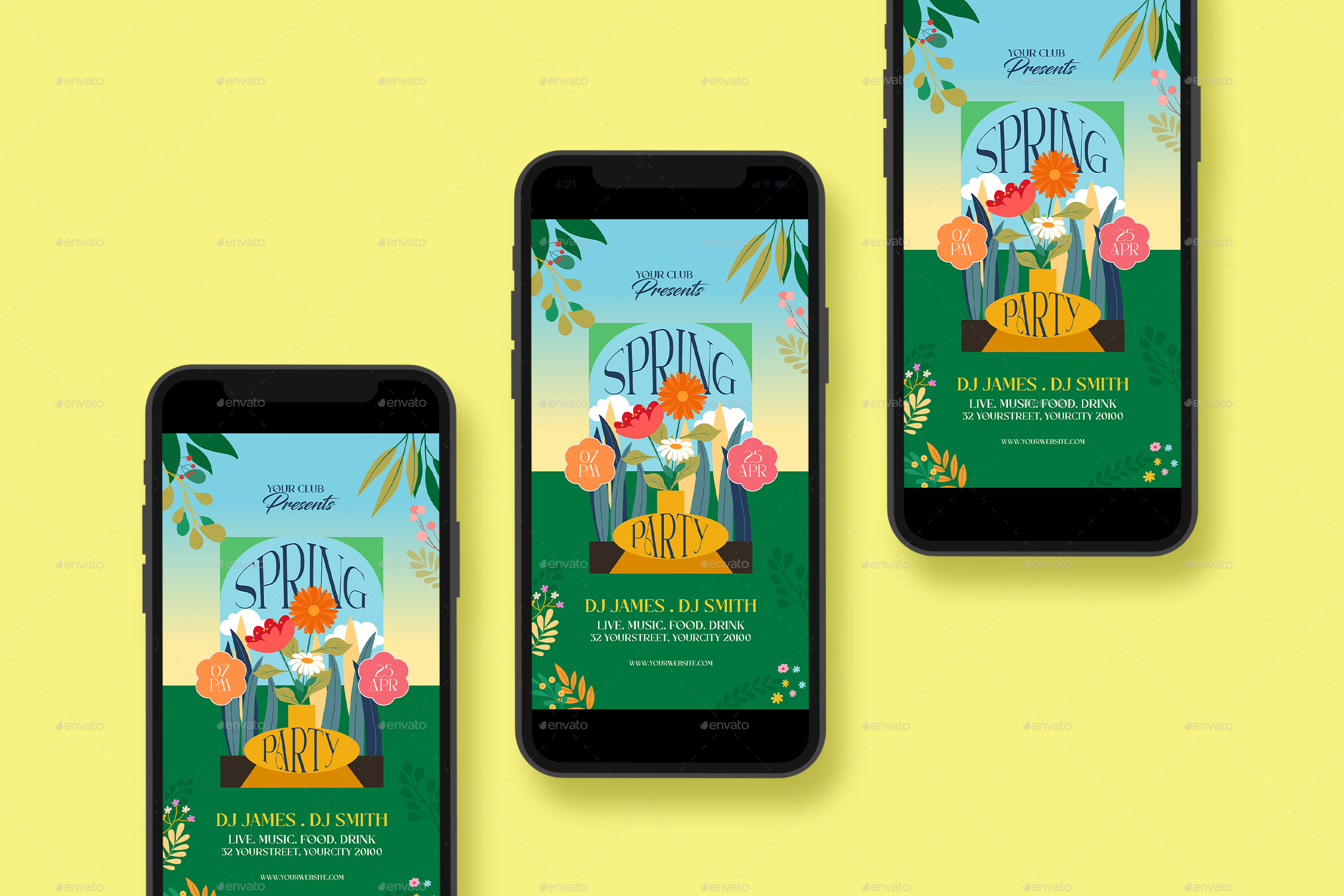 Spring Flyer, Print Templates | GraphicRiver