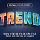 Trend Editable Text Effect by roziselo | GraphicRiver