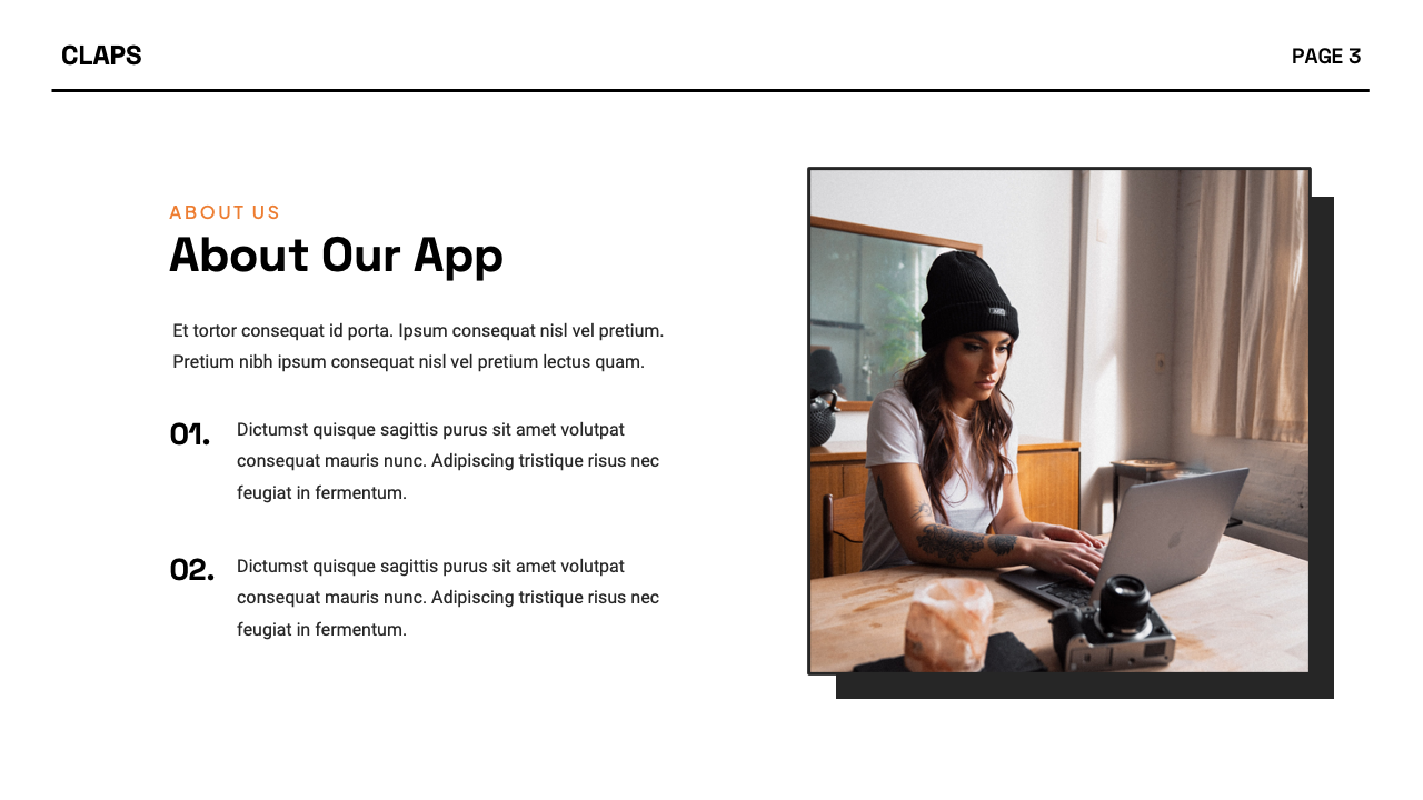 Claps - Mobile Proposal PowerPoint Template, Presentation Templates
