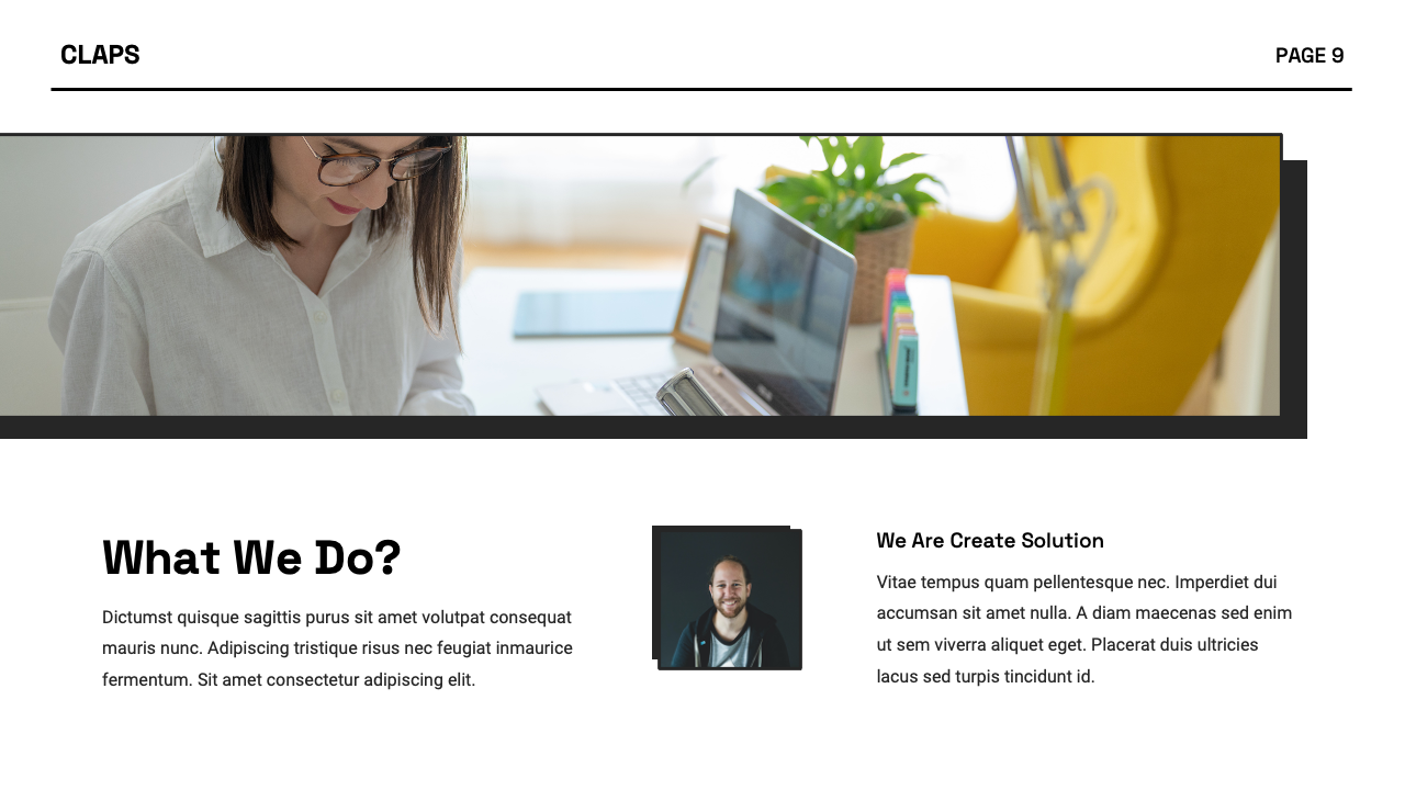 Claps - Mobile Proposal PowerPoint Template, Presentation Templates