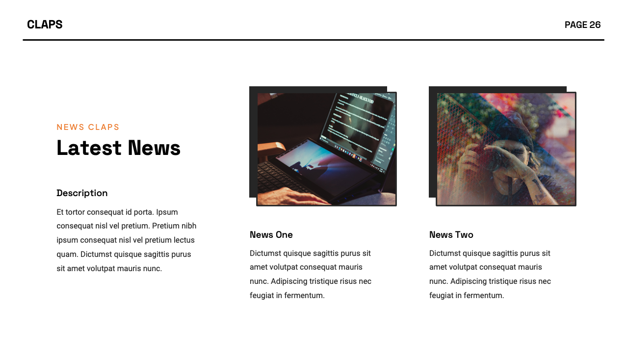 Claps - Mobile Proposal PowerPoint Template, Presentation Templates