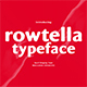 Rowtella Serif Display Font, Fonts | GraphicRiver