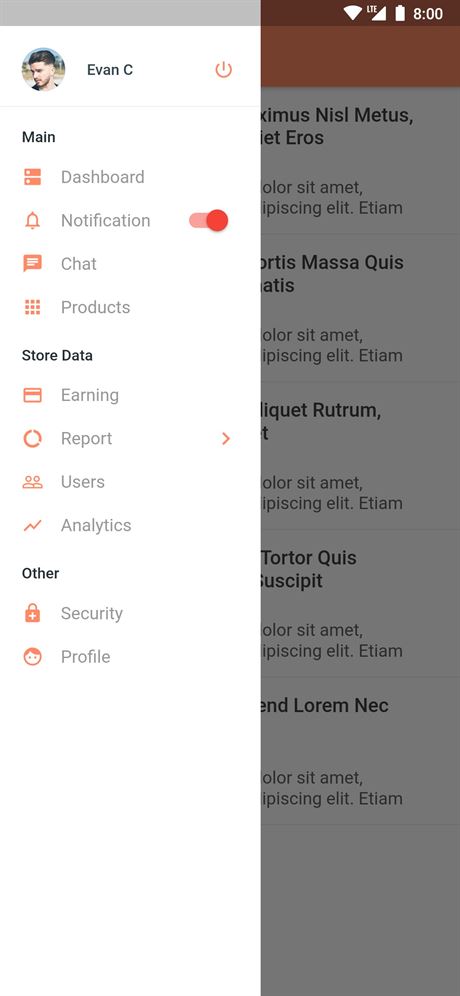 Pro Material Flutter - Flutter Material Design UI 3.3.7 by CodexEvoke